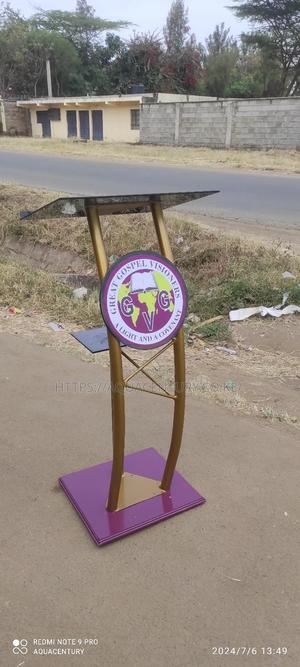 Maroon and Gold Tripod Pulpit Podium in Nairobi Central - Furniture ...