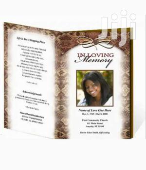 Eulogy Printing in Nairobi Central - Printing Services, Pesh | Jiji.co.ke