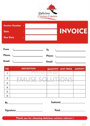 Receipt Books, Invoices, Cash Sale, Delivery Note, E.T.C in Nairobi ...
