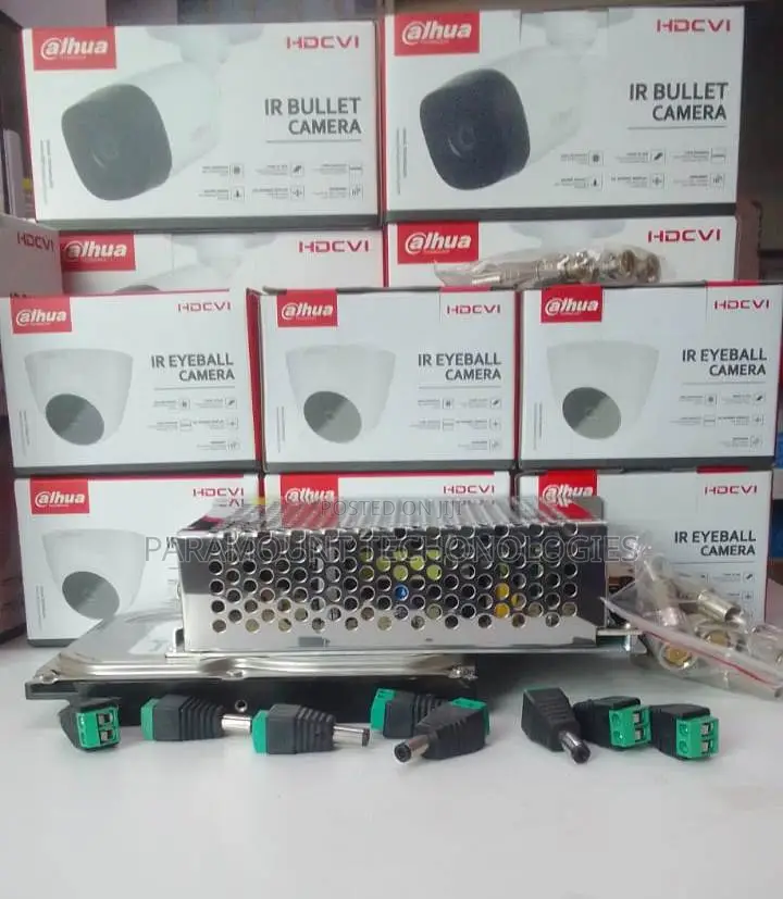 DAHUA CCTV Camera 4 Channel Complete Installation CCTV Full in Nairobi ...