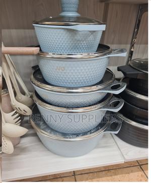 10 Piece Heavy Duty Granite Aluminium Cookware Sets in Nairobi Central - Kitchenware & Cookware ...