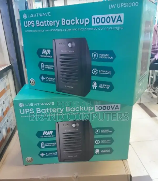1KVA Lightwave UPS Power Back Up 1000VA 600WATTS in Nairobi Central ...