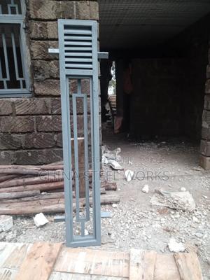 Steel Casement Window Built in Burglar Proof Grill in Umoja - Windows ...