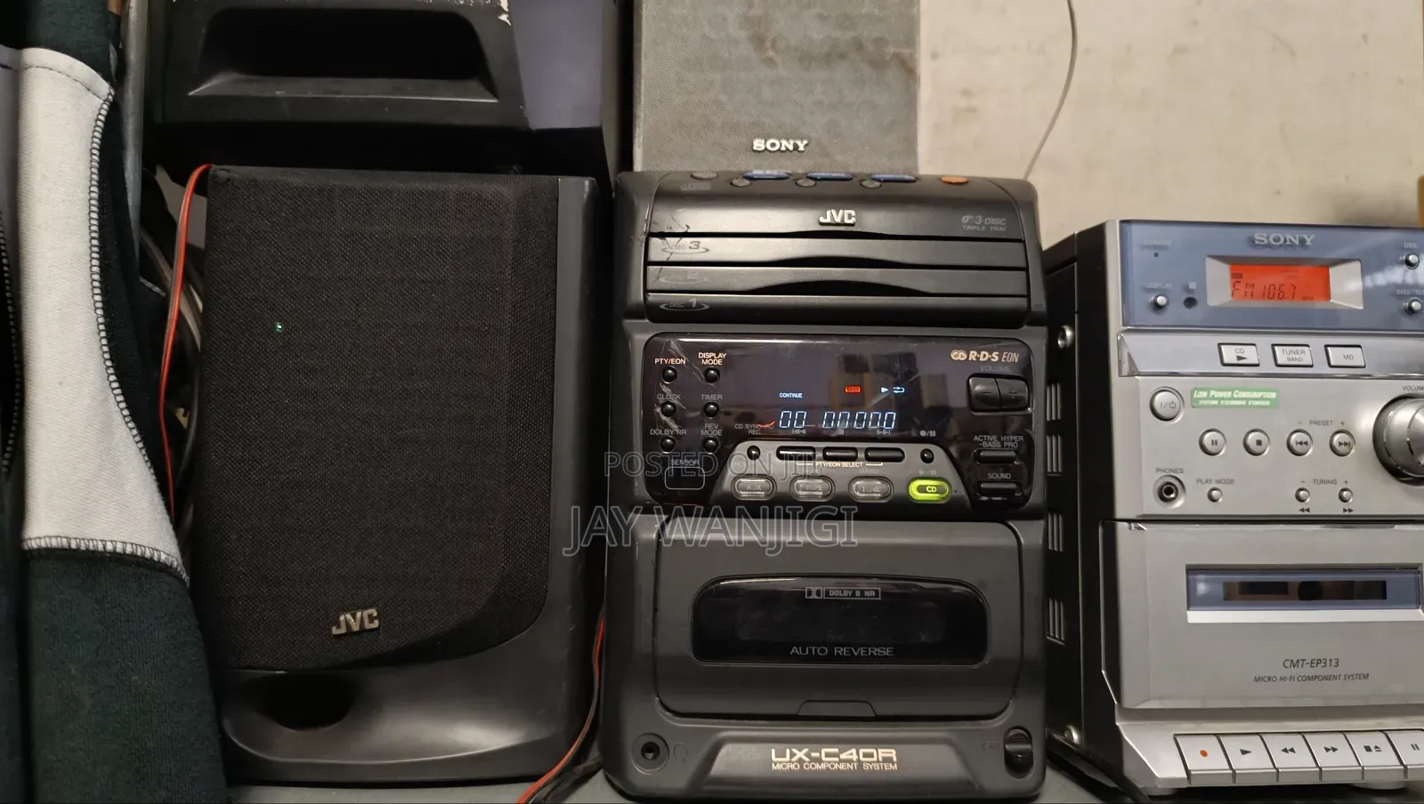 JVC UX-C40R 3-Cd Changer Micro Hi-Fi System Unit in Nairobi Central ...