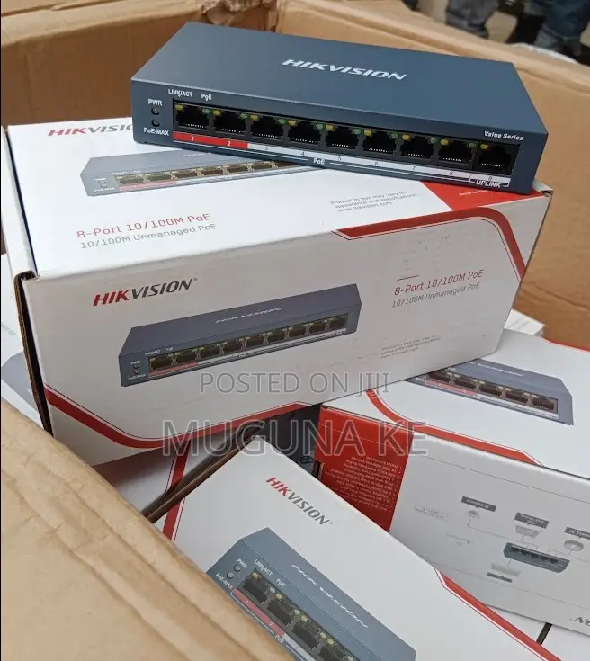 New 8ports Unmanaged Hik Vision POE Switch. in Nairobi Central ...