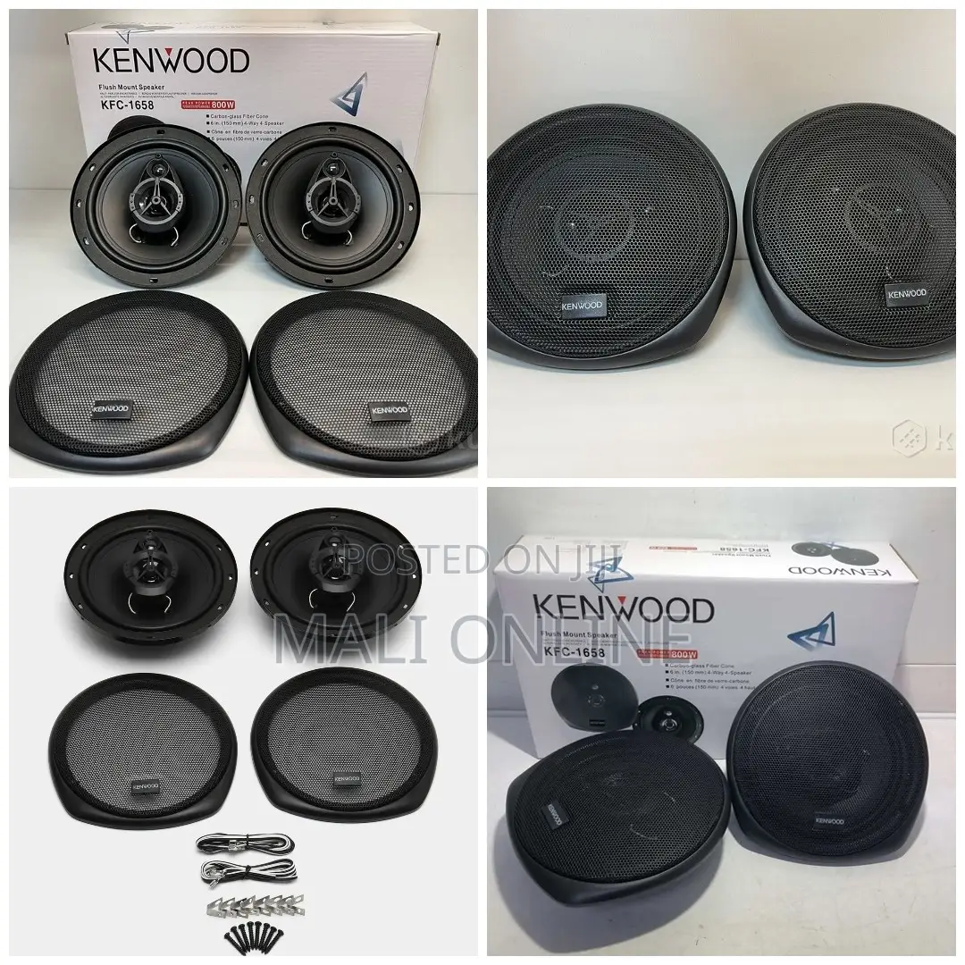 6 Inches Kenwood Car Speakers 200W KFC-1658 Set of 2pcs in Nairobi ...