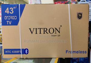 *Vitron 43" Smart Android Frameless With BT in Kilimani - TV & DVD ...