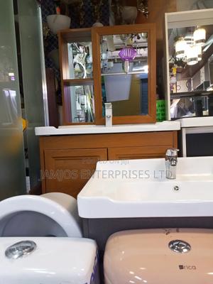 Brown Classic Vanity Cabinet With Mirror in Nairobi Central - Plumbing ...