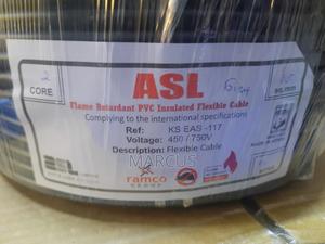 Flexible Flex Cable.2 Core 1.5mm Black ASL 90m Roll Wire in Nairobi ...