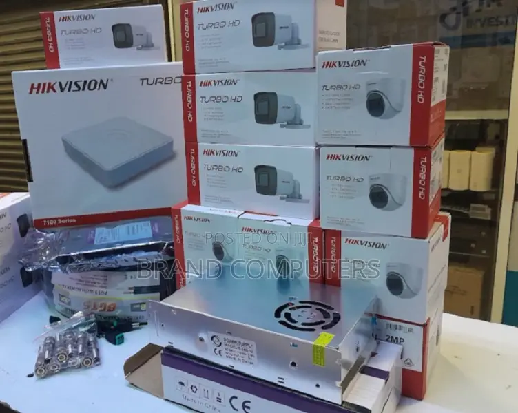 Hikvision 4 Channel Full Set 4 CCTV Cameras Complete System in Nairobi ...