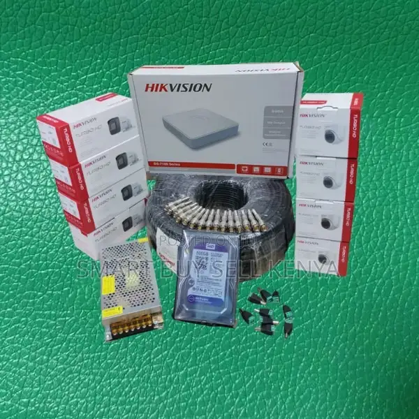 Wallet Friendly Hikvision 1080P CCTV Cameras Full Package in Nairobi ...