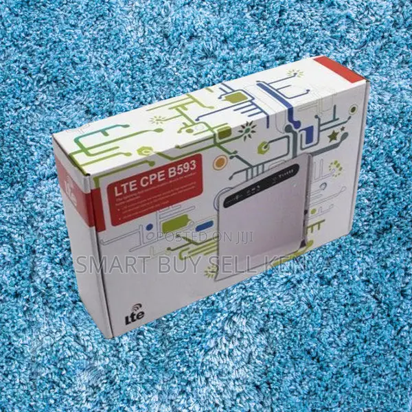 Small Business Huawei B593 4G LTE WIFI Simcard Router in Nairobi Central - Networking Products ...