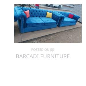 Chester Sofa 5 Seater. Blue Chester Sofa Tukuletee! in Huruma ...