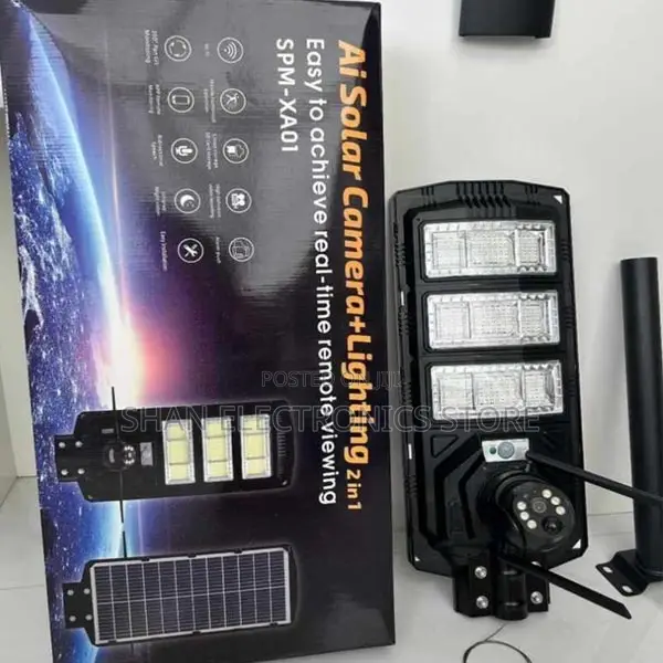 Outdoor 4g Sim Card 300W Solar Street Light in Nairobi Central - Security & Surveillance, Shan ...