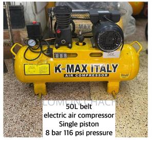 KMAX 50L Belt Electric Air Compressor 1 Piston 8 Bar 116 Psi in Nairobi ...