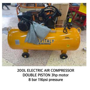 200 LTRS 2 Piston 3hp 8 Bar 116 Psi Electric Air Compressor in Nairobi ...