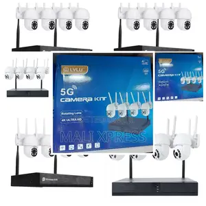 4 Channel Wifi NVR Kit 5G 3MP PTZ Wireless NVR Cameras Set in Nairobi ...