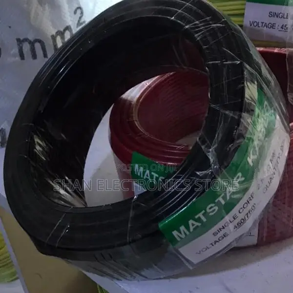 Single Core Insulated Electric Wiring Cable Red/Black 1.5mm in Nairobi ...