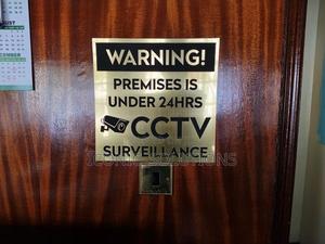 Medium Outdoor CCTV Signage in Nairobi Central - Printing Services ...