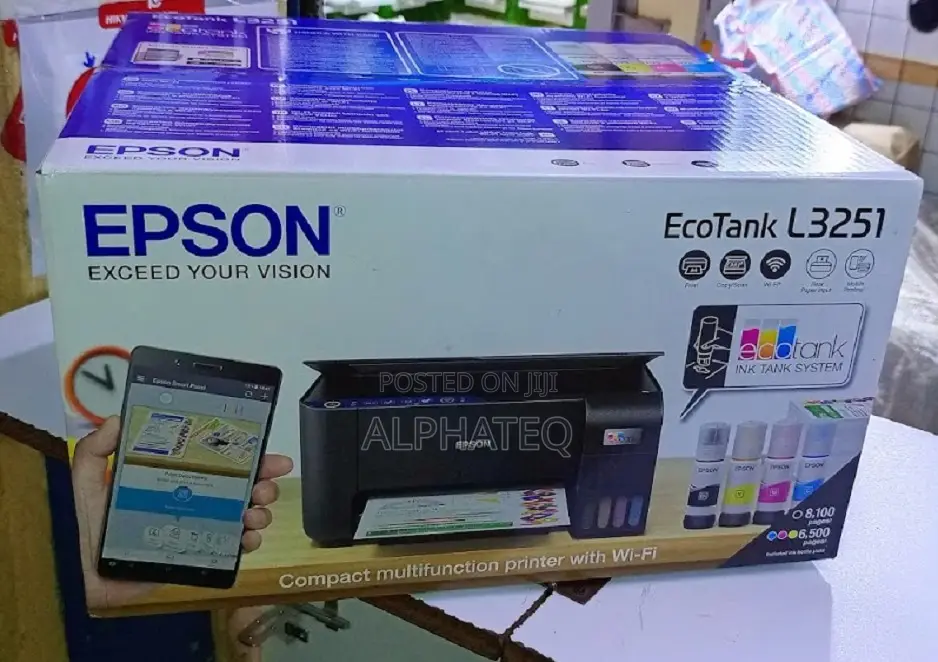 Epson Printer Ecotank L3251 in Nairobi Central - Printers & Scanners, Alpha Tech | Jiji.co.ke