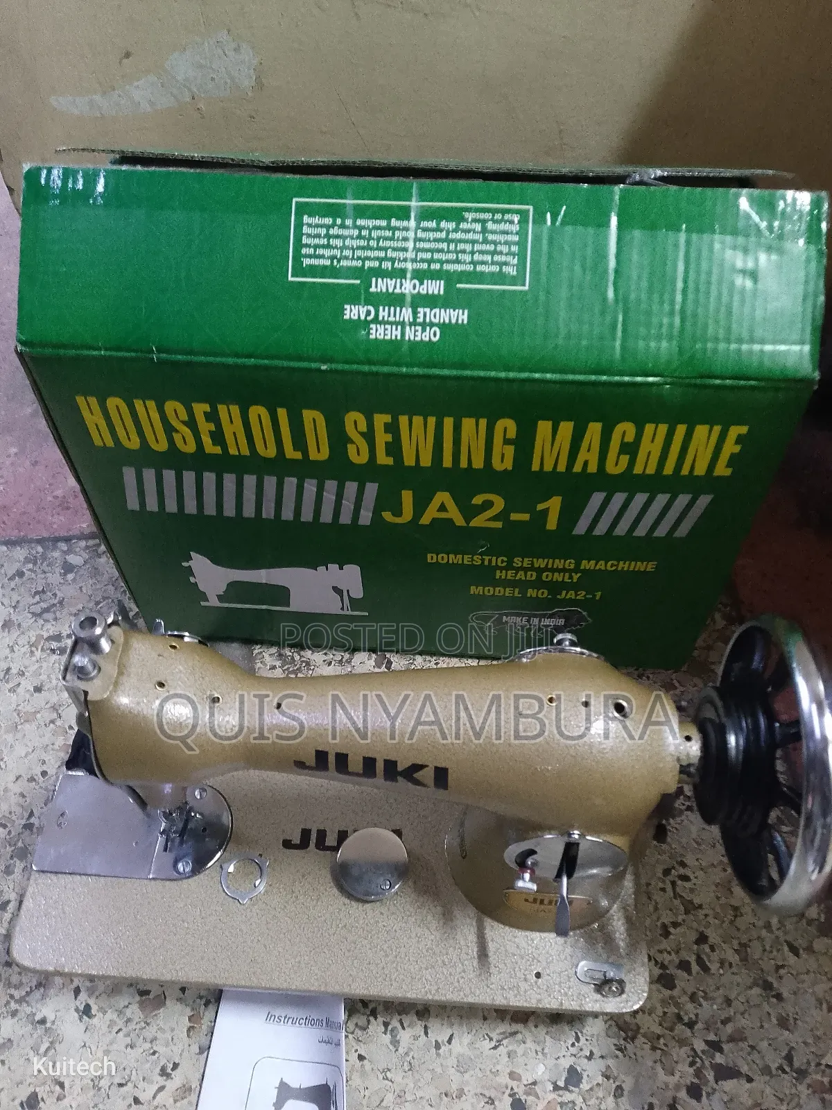 Juki Sewing Machine Head, Sewing Machine in Nairobi Central - Home ...