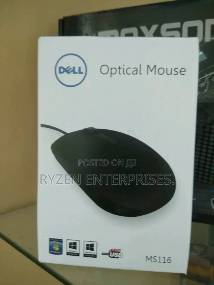 Dell Wired Mouse MS116 in Nairobi Central - Computer Accessories , Liryzen Enterprise | Jiji.co.ke