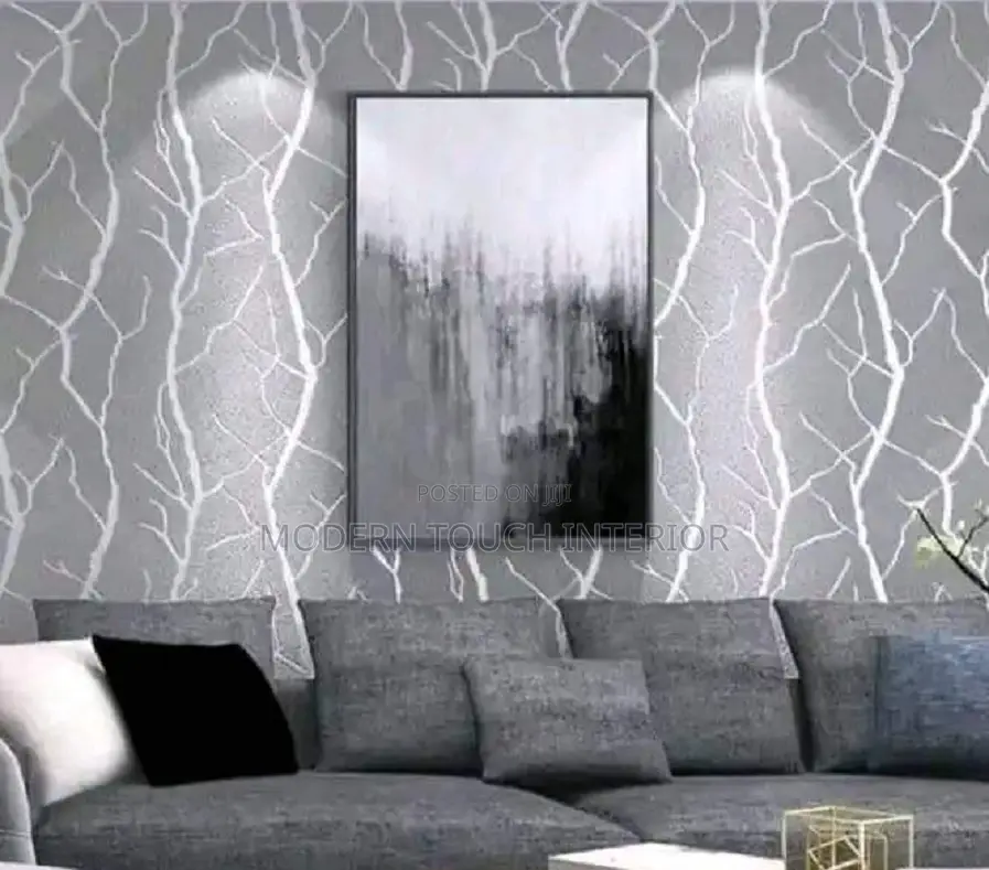 Grey Textured Wallpaper in Nairobi Central - Home Accessories, Modern ...