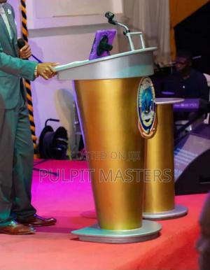 Podium With Side Stool in Utawala - Furniture, Pulpit Masters Son Jeh ...