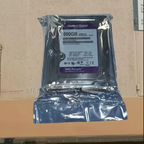500GB WD Purple High-Definition Surveillance Hard Disk in Nairobi ...