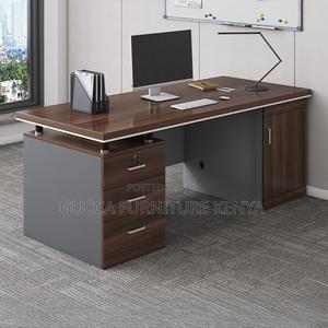 Office Tables:Modern Computer Work Desk With Locking Drawers in Mombasa ...