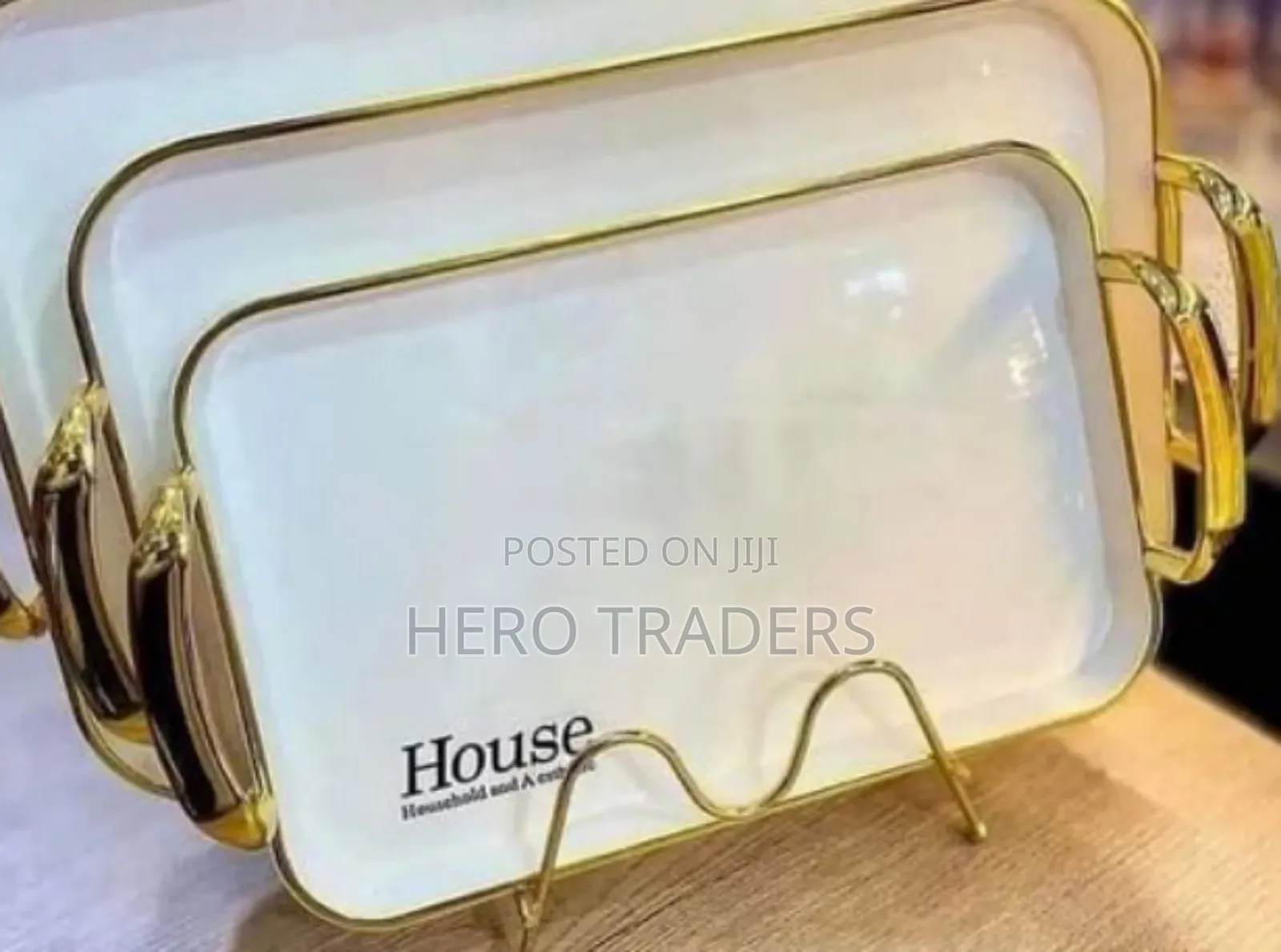 Tray Set of 2 Pieces (House) Acrylic Made in Industrial Area Nairobi ...