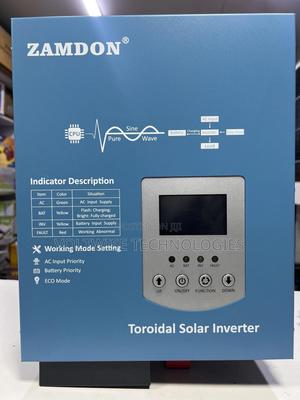 Zamdon 12V 1kva Hybrid Inverter in Nairobi Central - Solar Energy, Issa ...