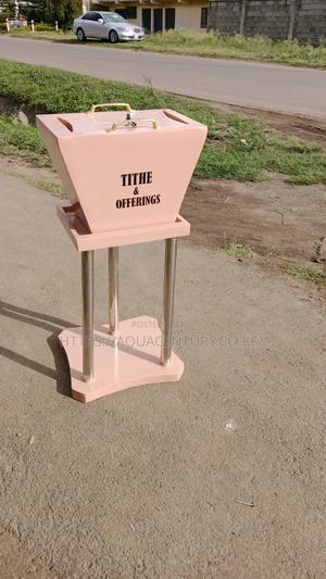 Chrome Tithe and Offering Box and Stand in Nairobi Central - Furniture ...