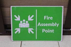 Fire Assembly Point Signage (15.5 By 12 Inches) in Nairobi Central ...