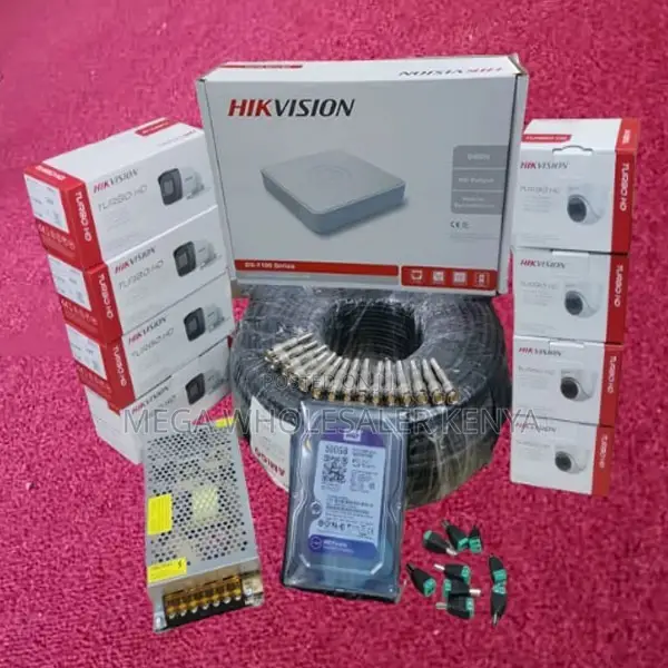 24hrs Security Hikvision 8 1080P Full HD CCTV Full Package in Nairobi ...