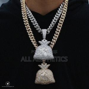 Iced Out Money Bag Cuban Link in Nairobi Central - Jewellery, All ...