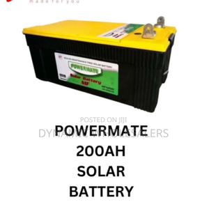 Powermate 200 AH Solar Battery Dry Cell Solar Battery in Nairobi ...