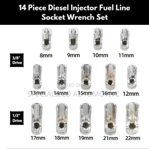 Vehicle Diesel Injector Fuel Line Socket Wrench Set, in Nairobi Central ...