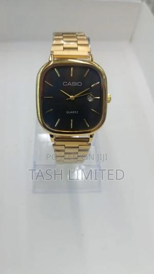 Casio Watch Gold Black Face in Nairobi Central - Watches, Tash Limited ...