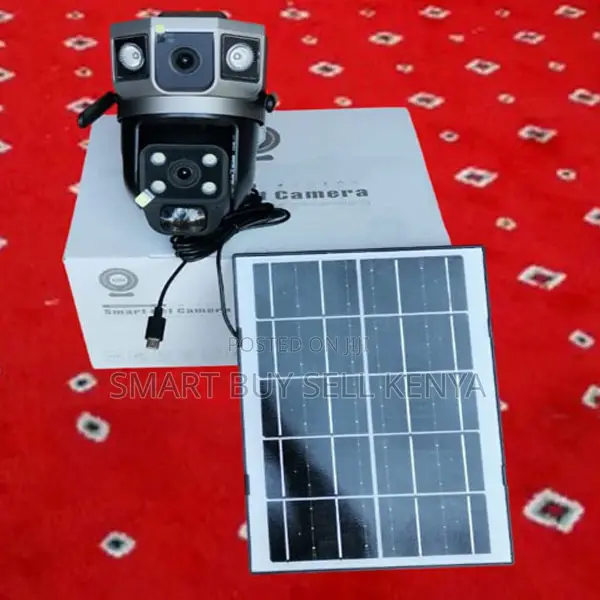 Night Vision 4G Simcard 3 Screens Solar Camera Smart Net in Nairobi ...