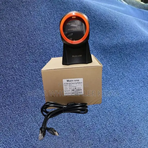 32 Bit Inbuilt CPU 2D Desktop Table Mount Barcode Scanner in Nairobi ...