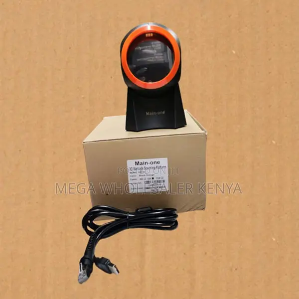 Plug and Play 2D Desktop Round Table Mount Barcode Scanner in Nairobi ...