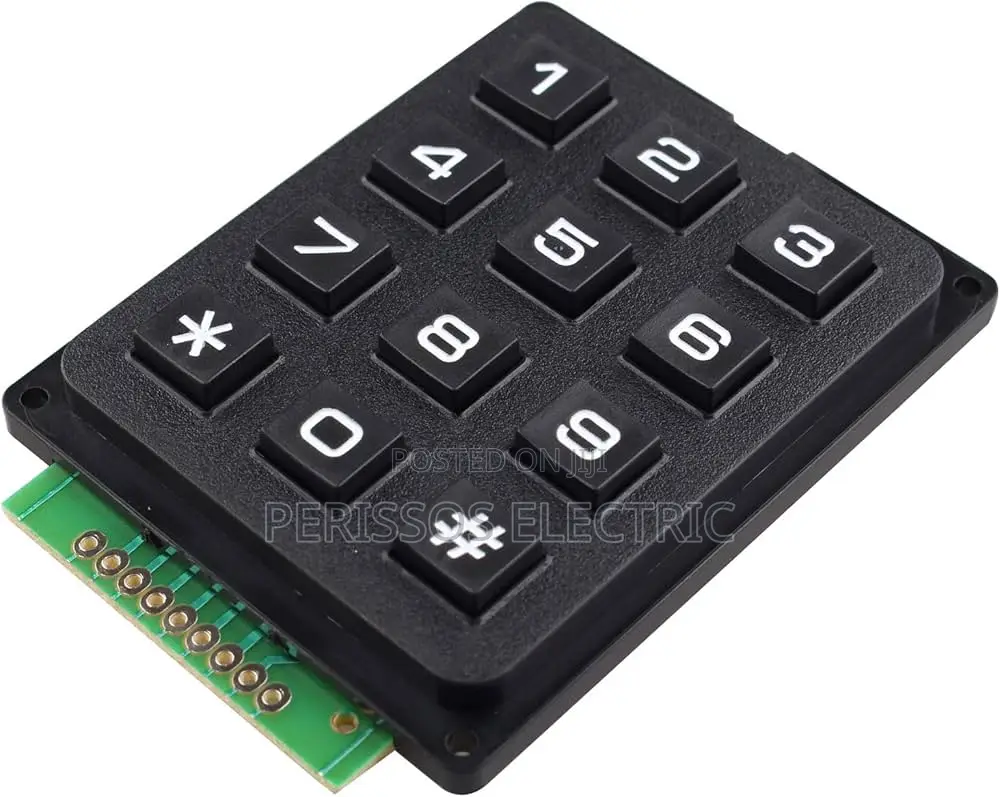 Keypad Module 4x3 Matrix (BLACK) in Nairobi Central - Accessories ...