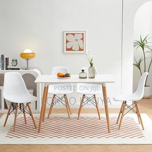 Dining Set: White Rectangle Wood Dining Table With Eames in Mombasa ...