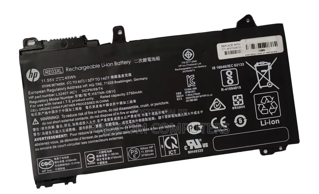 HP Probook 430 440 445 450 G6 430 440 445 450 G7 Battery in Nairobi ...
