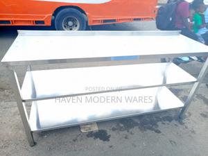 Stainless Steel Table With Undershelves in Thika - Kitchen Appliances ...