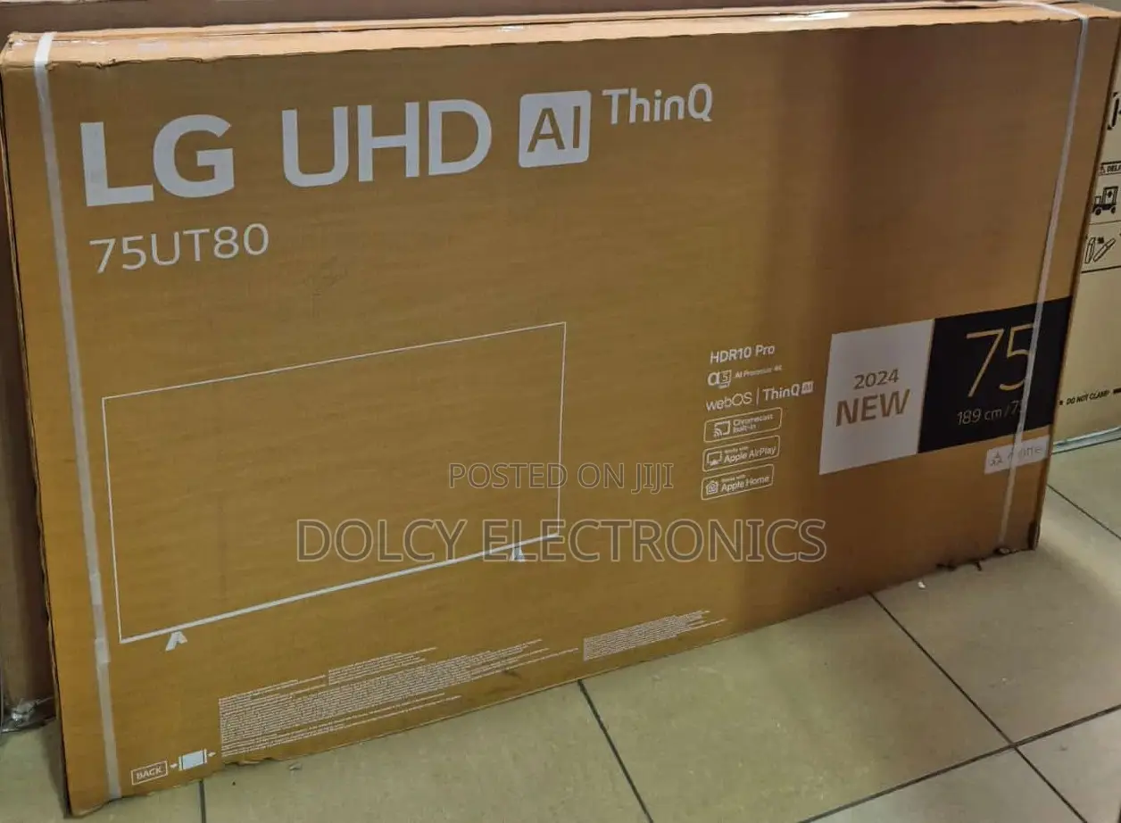 75 Inch LG Uhd Ai Ut80 Smart TV 2024 in Nairobi Central - TV & DVD ...
