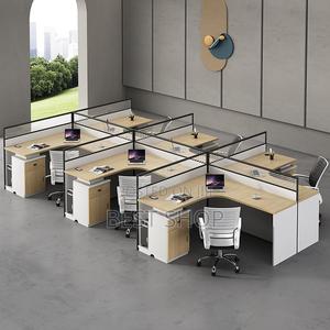 Workstations: 6-User L Shaped Modular Office Desk in Mombasa Road ...