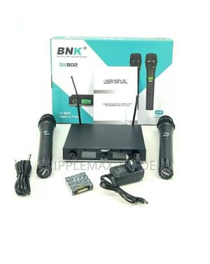 BNK BK-802 Dual Channel VHF Wireless Microphones Set in Nairobi Central - Audio & Music ...