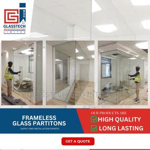 Enhance Your Space With Frameless Glass Partitions! in Runda - Building & Trade Services ...
